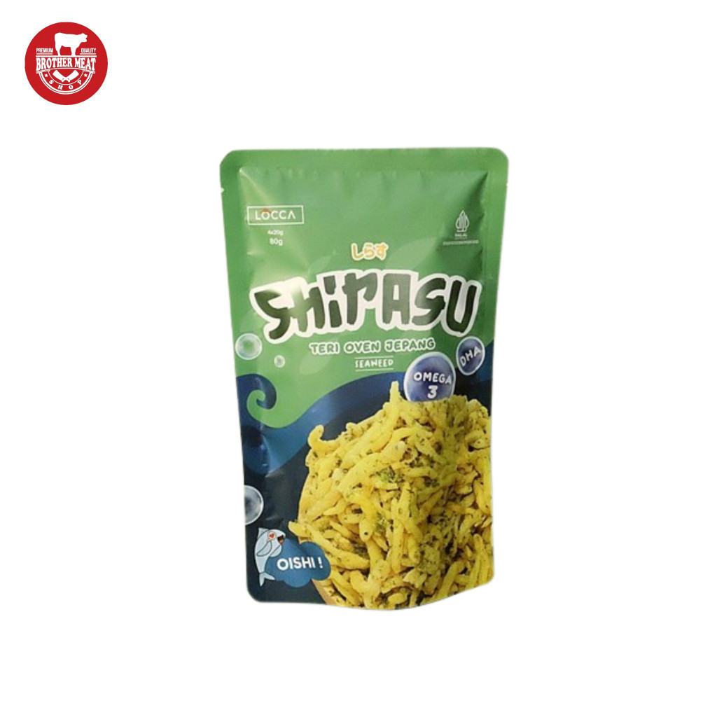 Jual LOCCA Shirasu Teri Oven Jepang Seaweed 80gr, Brothermeatshop | Shopee Indonesia