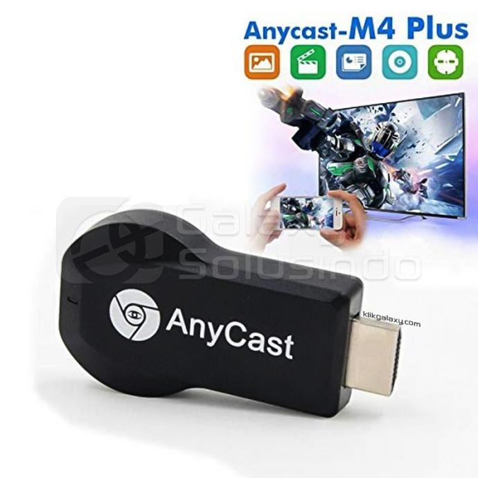 Jual ANYCAST M4 PLUS DONGLE HDMI USB WIRELESS HDMI DONGLE WIFI RECEIVER | Shopee Indonesia
