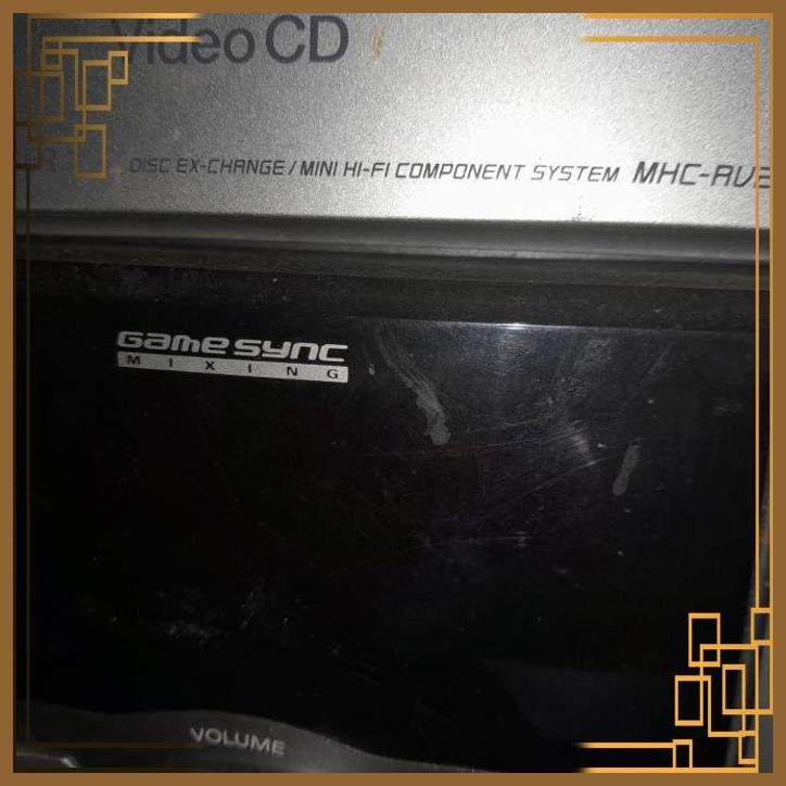 Jual [SPL] COMPO SONY HCD MHC-RV20 USED BEKAS | Shopee Indonesia