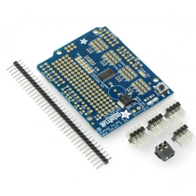 Jual SALE Adafruit 16-Channel 12-bit PWM/Servo Shield- I2C interface | Shopee Indonesia
