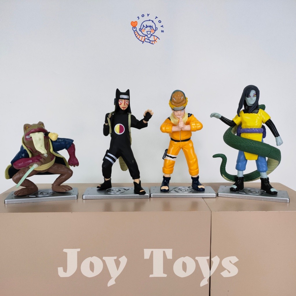 Jual ACTION FIGURE NARUTO 4 PCS BASE SILVER (3 VARIAN), HIGH QUALITY ...
