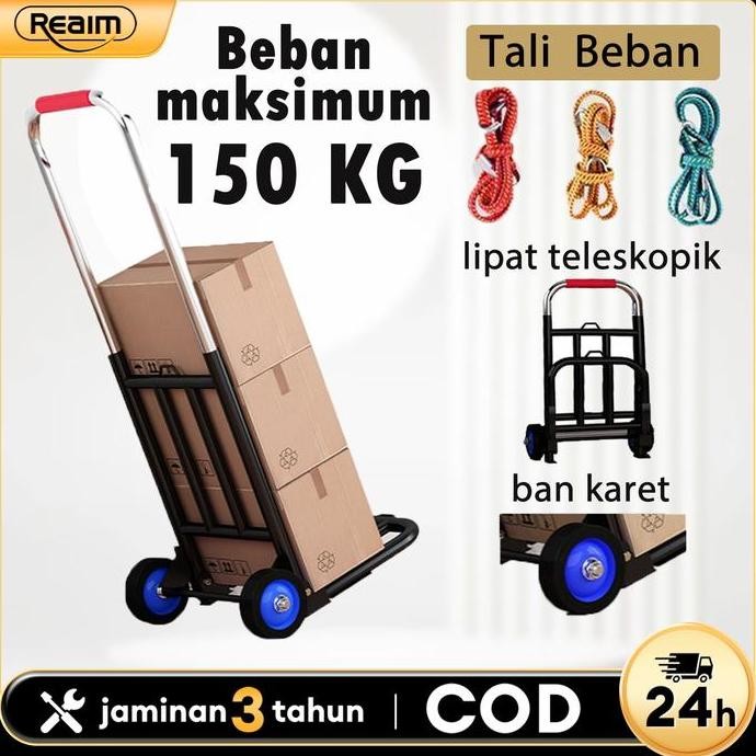 Jual Tali BebasReaim Trolley Tarik Lipat Besi Premium Kapasitas 80 ...