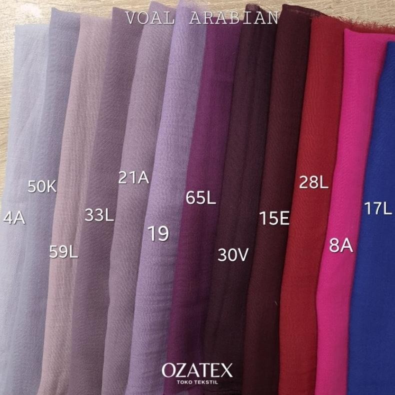 Jual gfd-6 Kain VOAL ARABIAN Potong Hijiab Berbagai Ukuran Miracle ...