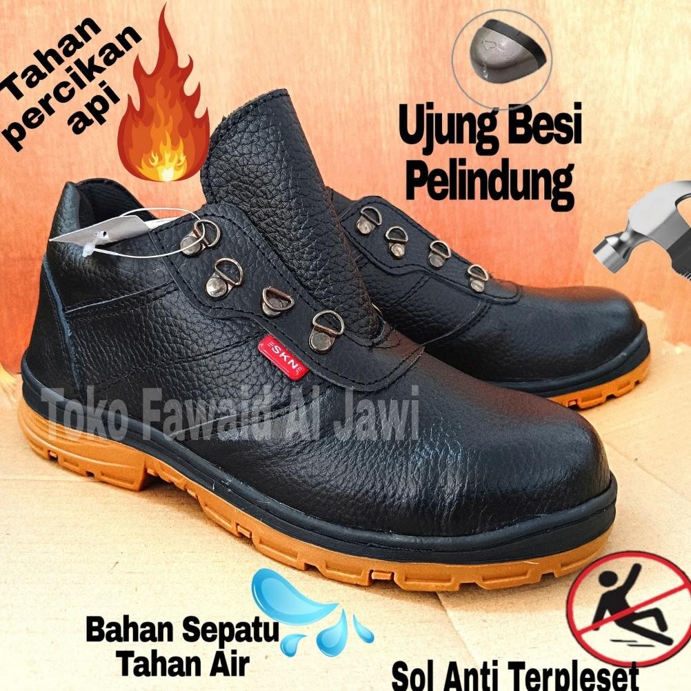 Jual Big Sale!!! Sepatu safety anti licin tahan api las sepatu safety ...
