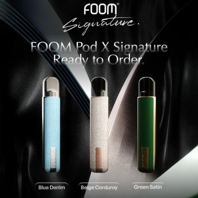 Jual TERBARU - Foom Pod X SIgnature Series 600mAh Pod Kit Authentic by ...