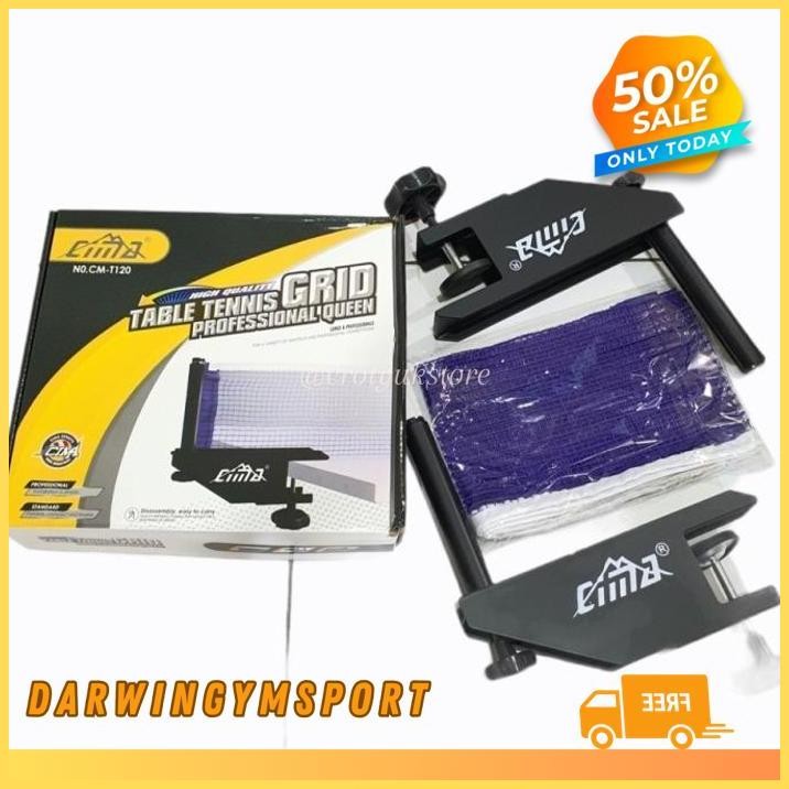 Jual SET NET DAN TIANG PING PONG / TENIS MEJA SONIC P104 MODEL PUTAR TEBAL BEBAS ONGKIR | Shopee ...