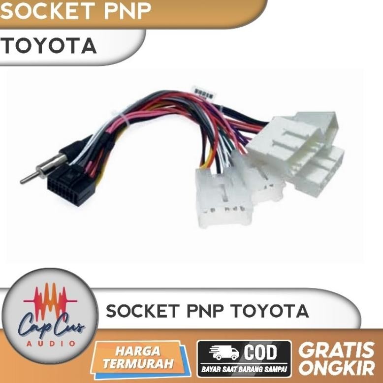 Jual KABEL SOCKET PNP HEAD UNIT ANDROID TOYOTA / SOKET PNP HEAD UNIT ANDROID TOYOTA / SOCKET ...