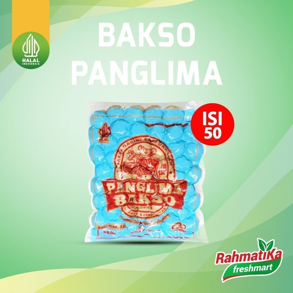 Jual Bakso Panglima Daging Sapi dan Ayam Isi 50 | Shopee Indonesia