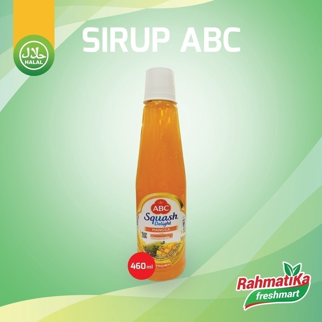 Jual Sirup ABC Squash Delight Mangga / Syrup Rasa Mangga 460 ml ...