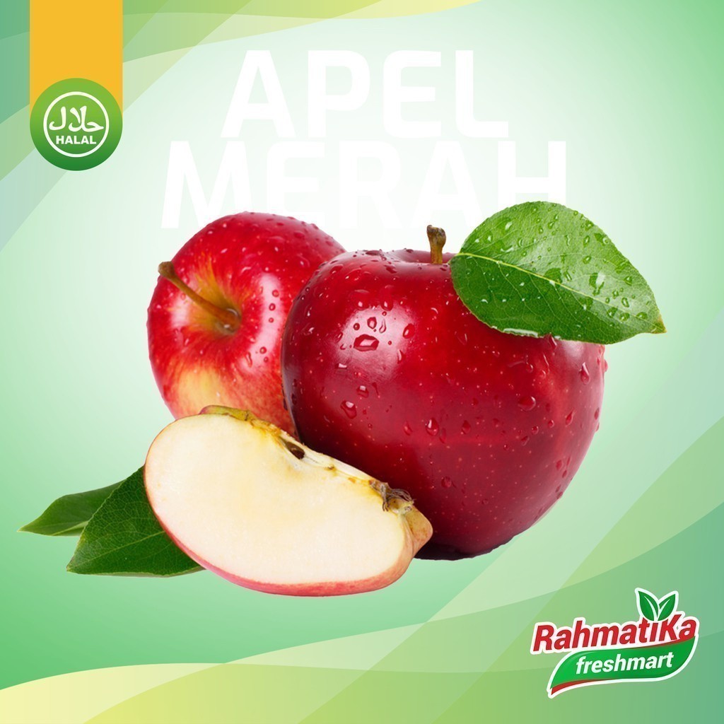 Jual Apel Merah Segar / Buah Apel Merah Fresh 1 Kg (Buah Segar ...