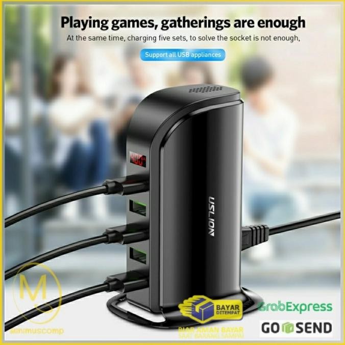 Jual Sale Terminal Listrik/Stop Kontak Charger 5 Usb Port 4A | Shopee ...