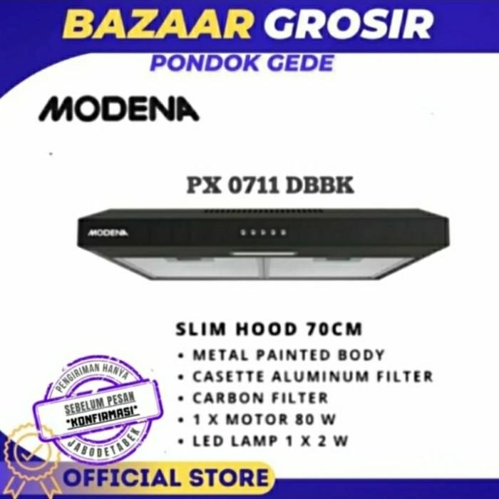Jual Cooker Hood Modena Px 7001 / Px7001 / Px-7001 Penghisap Asap 70Cm ...