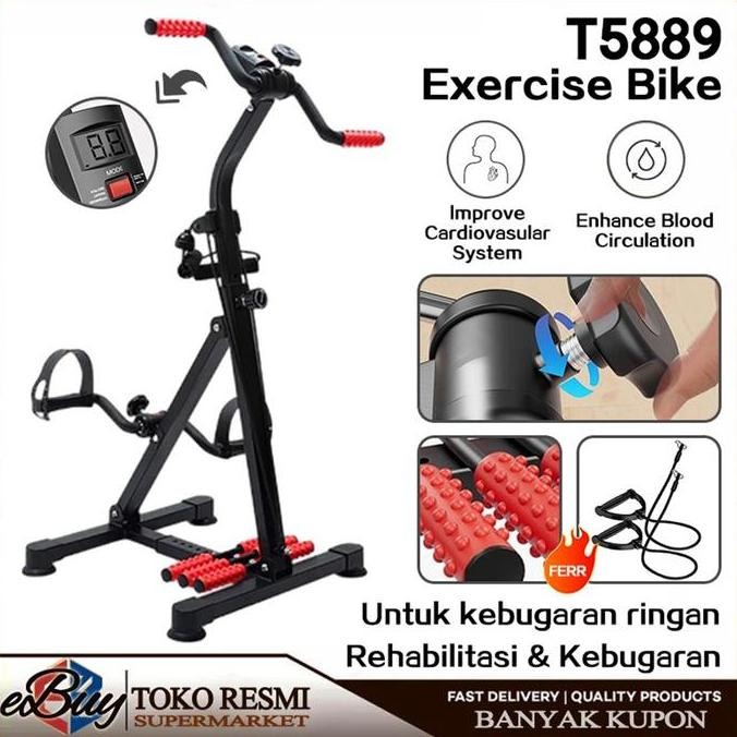 Jual Sepeda Statis-Alat Terapi Stroke Kaki Dan Tangan Olahraga Gym ...