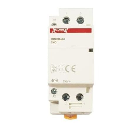 Jual MODULAR CONTACTOR HDCH8S25220 2P 25A Kontaktor MERK HIMEL | Shopee ...
