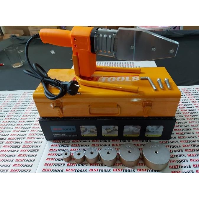 Jual Mesin Las PPR 20-63mm / Pemanas Pipa PPR / Pipe Heater Trafo Las ...