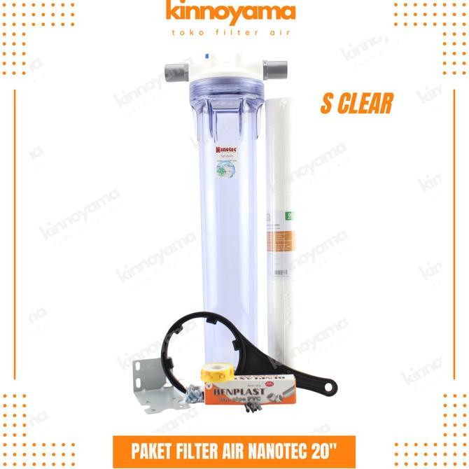 Jual Paket Housing Filter Air Sumur Bor 20 Inci 1 Tabung / Saringan Air ...