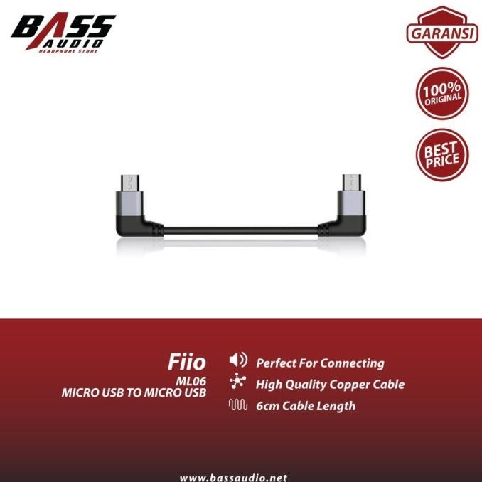 Jual FiiO ML06 / ML 06 Micro to Micro USB DAC Cable for Mojo / FiiO Q1 ...