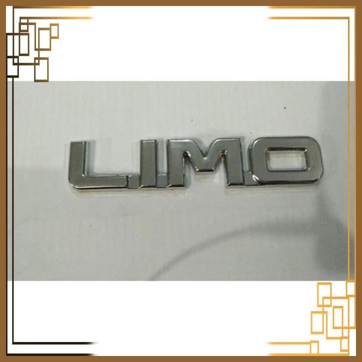 Jual [POG] EMBLEM LOGO STICKER TEMPELAN TULISAN LIMO PANJANG 10 CM ...