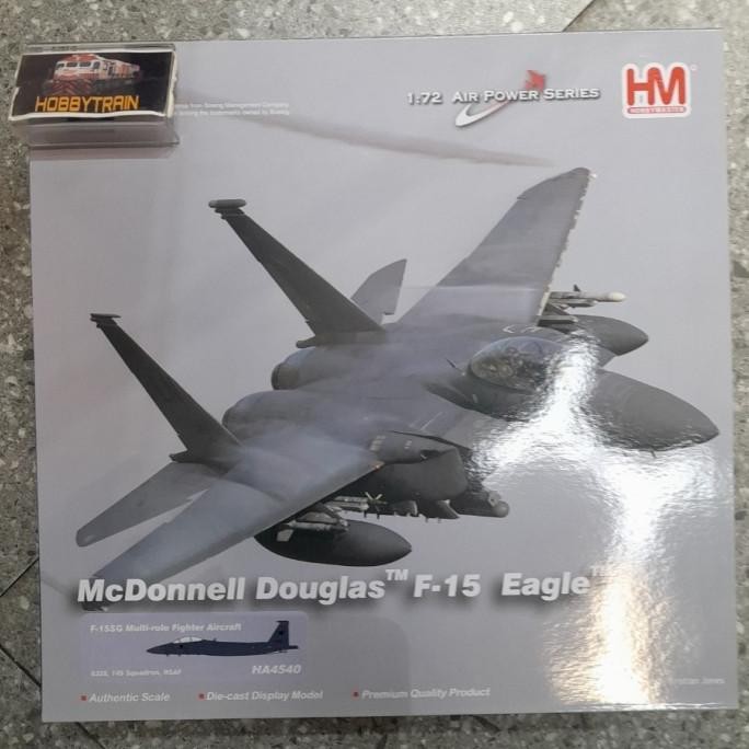 Jual DIECAST PESAWAT HOBBY MASTER HM HA4540 MCDONNELL DOUGLAS F-15SG ...
