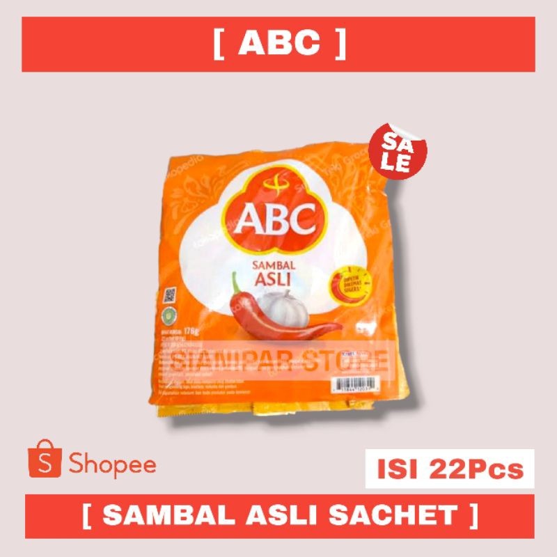 Jual ABC SAMBAL PCK SACHET STICK 22x8g | Shopee Indonesia