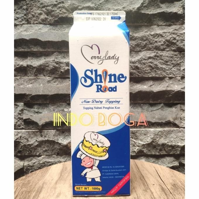 Jual Murah Kartonan Shine Road Non Dairy Whipping Cream 1 Kg X 12 Pcs ...