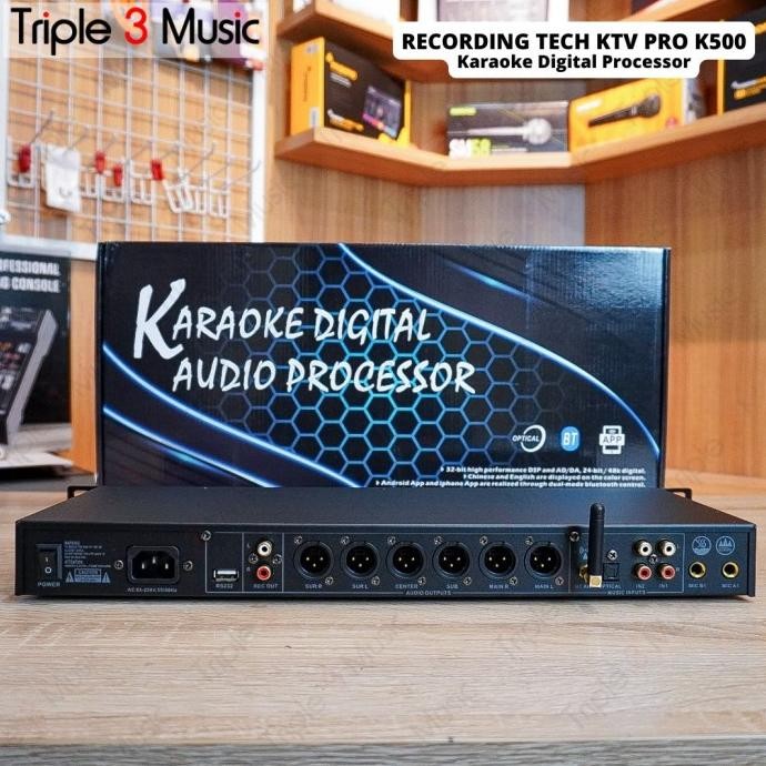 Jual Recording Tech Ktv-Pro K500 Karaoke Effect Processor 4 Input 6 ...