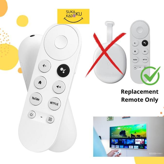 Jual GOOGLE CHROMECAST REMOTE TV CONTROLLER REPLACEMENT | Shopee Indonesia