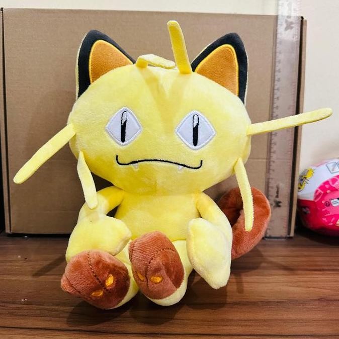 Jual Boneka Karakter Pokemon Meowth [gembira dendang] mainan | Shopee ...
