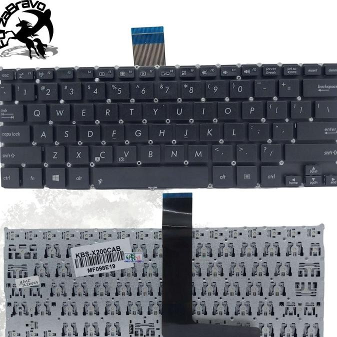 Jual Keyboard For Asus X200Ma X200M X200 X200C X200Ca Series Hitam ...