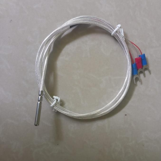 Jual Rtd Pt1000 Sensor Suhu Pt 1000 Model Kabel Tahan Air Class A New ...