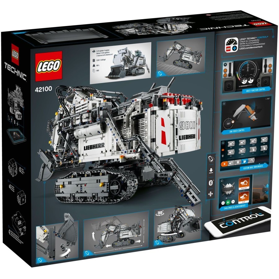 Jual Lego Technic 42100 Liebherr R 9800 | Shopee Indonesia