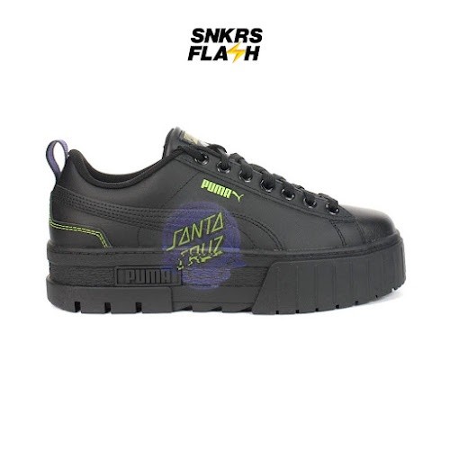 Jual PUMA Mayze X Santa Cruz Black Sepatu Sneakers Wanita - 38109201 ...