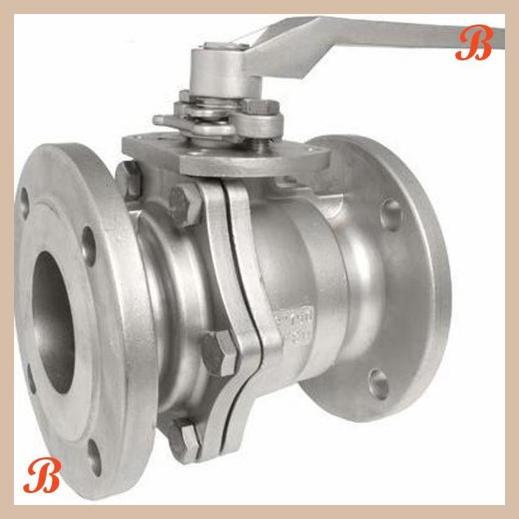Jual [BSL] BALL VALVE / STOP KRAN STAINLESS 316 FLANGE JIS 10K 4" INCH ...