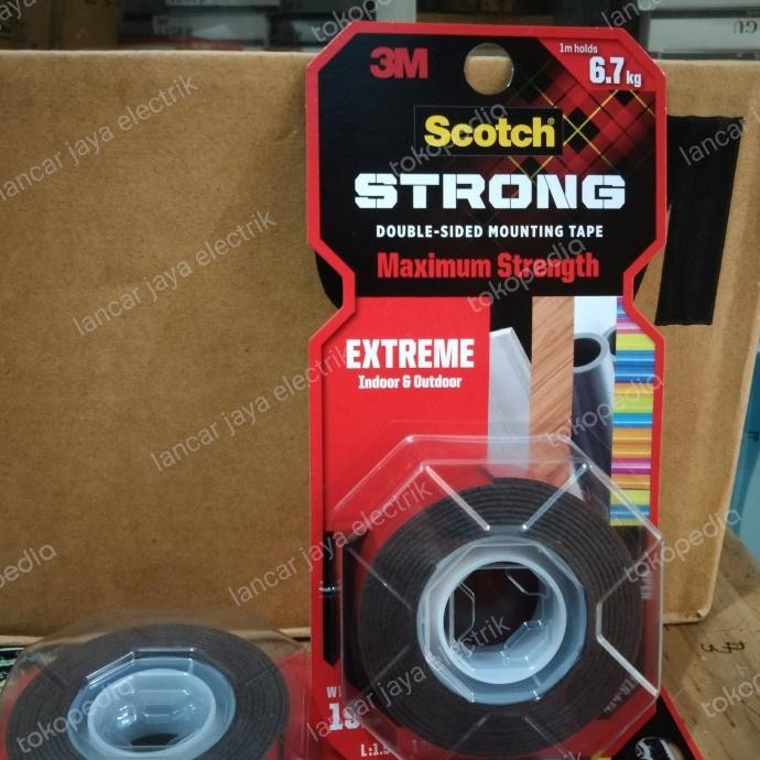 Jual Original 3M - Double Tape 3M - Lem 3M - Dobel tip Super kuat ...