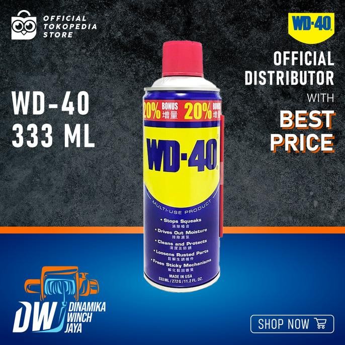 Jual WD-40 Pelumas Anti Karat WD-40 (333ml) | Shopee Indonesia
