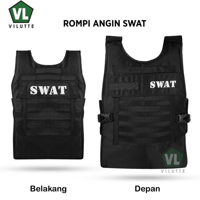 Jual Rompi Swat Rompi Motor Swat Rompi Hitam Swat Rompi Tactical Swat ...
