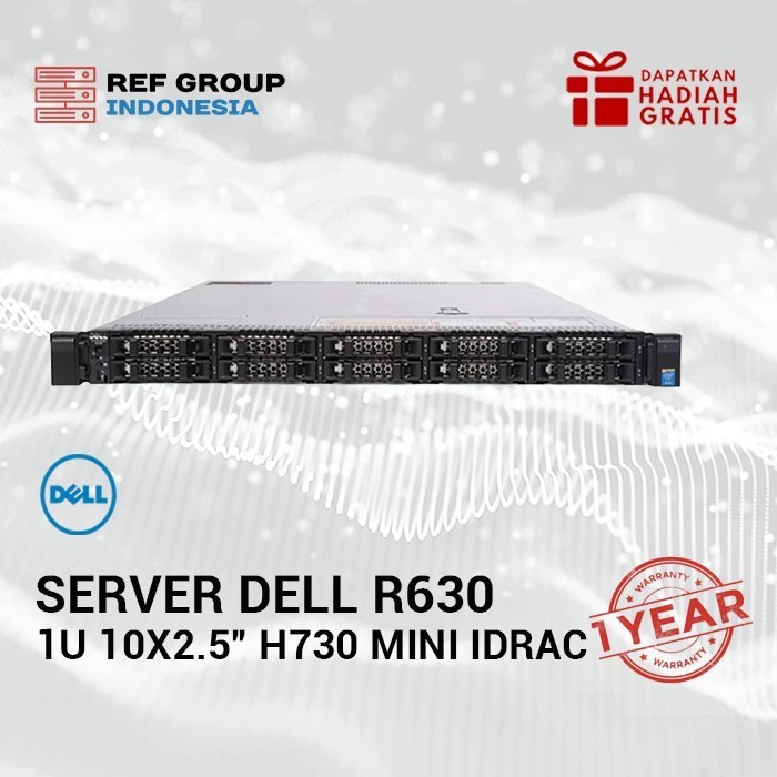 Jual Server Dell R630 1U 10х2,5" 2xIntel E5-2660v4 Intel 24xDDR4 ...