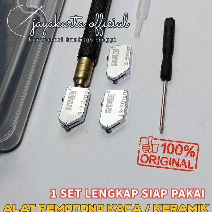 Jual Alat Potong Kaca Full Set Alat Pemotong Kaca Pisau Potong Kaca ...