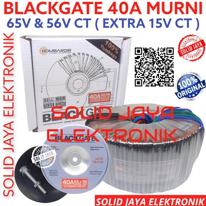 Jual TRAFO DONAT 40A 65V CT BLACKGATE BOMBARDIR TRAVO TOROID 40 A 65 ...