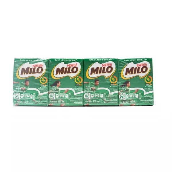 Jual MILO ACTIV-GO UHT 4 X 110 ML | Shopee Indonesia