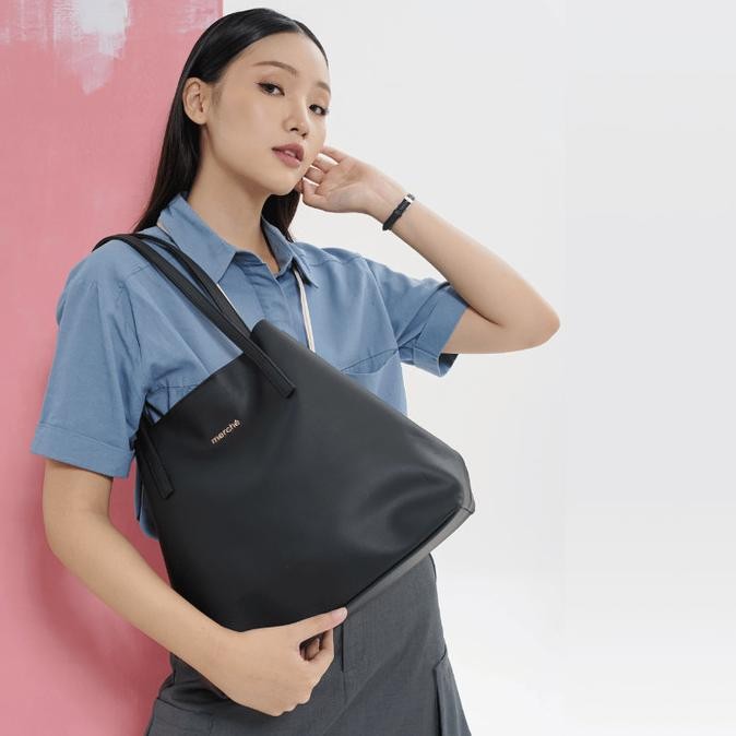 Jual Merche Tas Besar Wanita Totebag Ashley TA | Shopee Indonesia