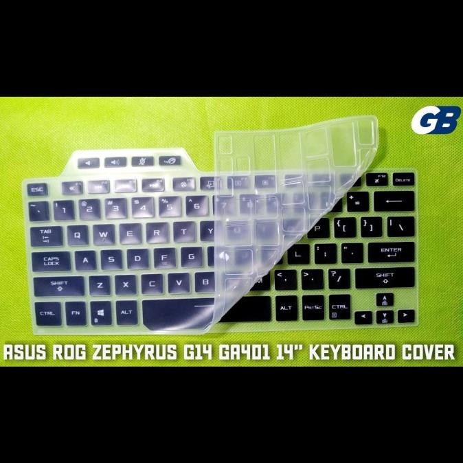 Jual asus rog zephyrus g14 ga401 14 inch laptop keyboard protector ...