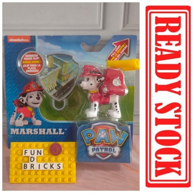 Jual Paw Patrol Marshall Pull Hook Original Spin Master | Shopee Indonesia