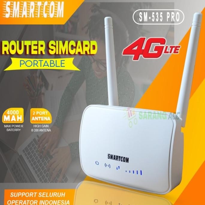 Jual Modem Wifi Router Sim Card 4G LTE SMARTCOM XM220 Wifi Router ...