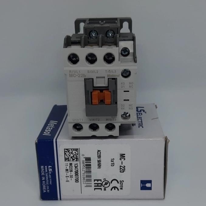Jual MAGNETIC CONTACTOR LS MC-22B 3POEL | Shopee Indonesia