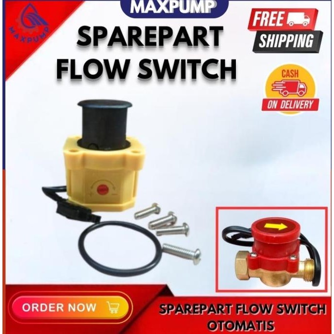 Jual Promo Sperpart Flow Switch Otomatis Saklar Sperpart Water Flow Switch Pump | Shopee Indonesia