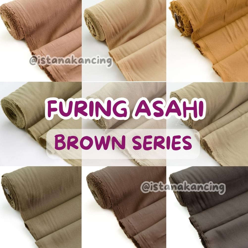 Jual Gh-56 Kain Furing Apl Asahi Lebar 115Cm | Kain Furing Brown Series ...