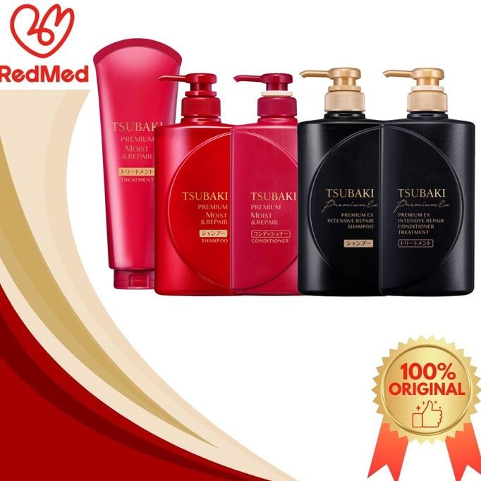 Jual NEW TSUBAKI PREMIUM SHAMPOO & CONDITIONER 450ml | Shopee Indonesia