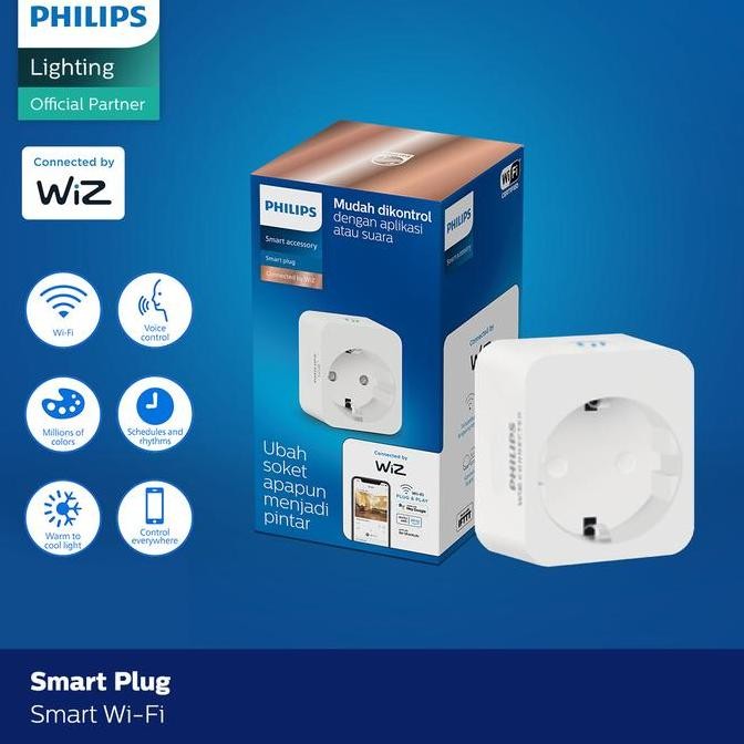 Jual Philips Wi-Fi Smart Plug (stop kontak wifi) | Shopee Indonesia
