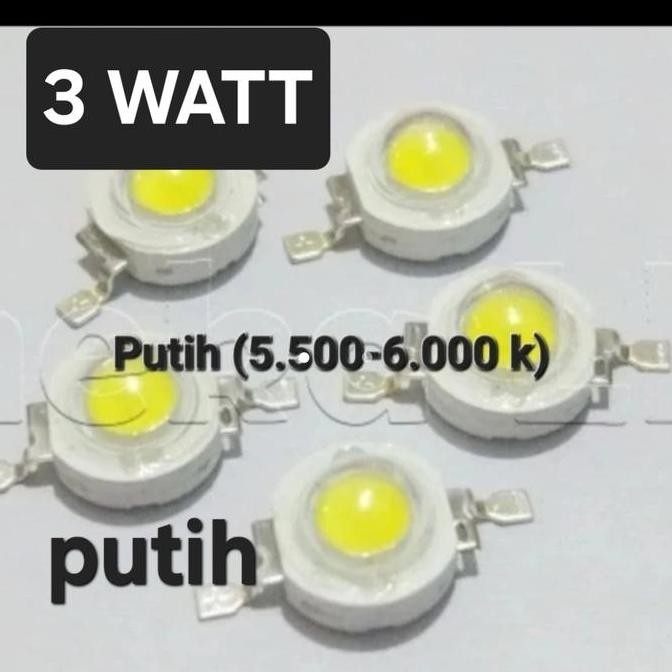 Jual Terbaru (4) led cree hpl 1w 1watt 35*35 mil cold White epistar ...